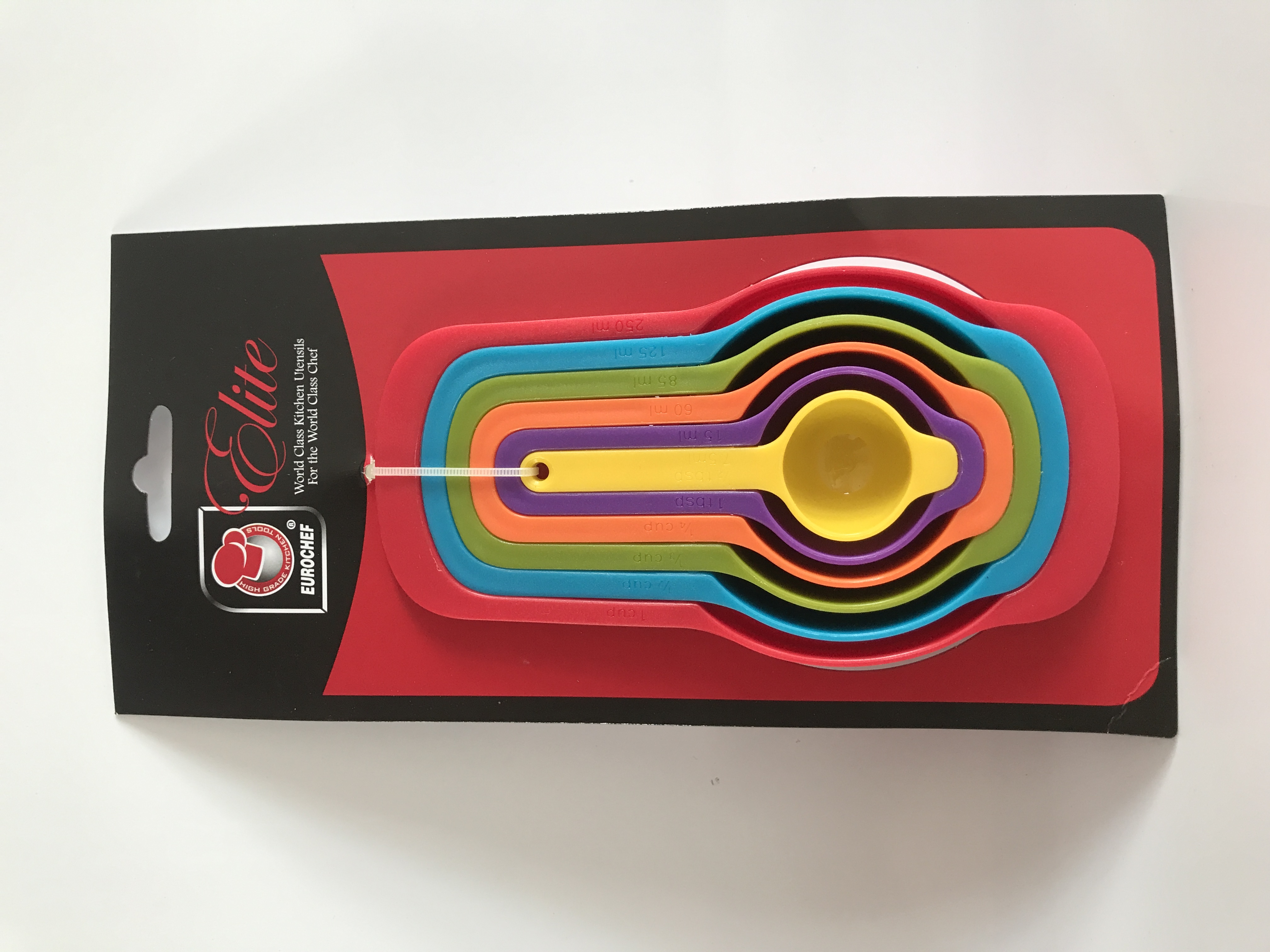 Eurochef Color-Coded 6-Piece Measuring Spoons/Cups 856 | Lazada PH