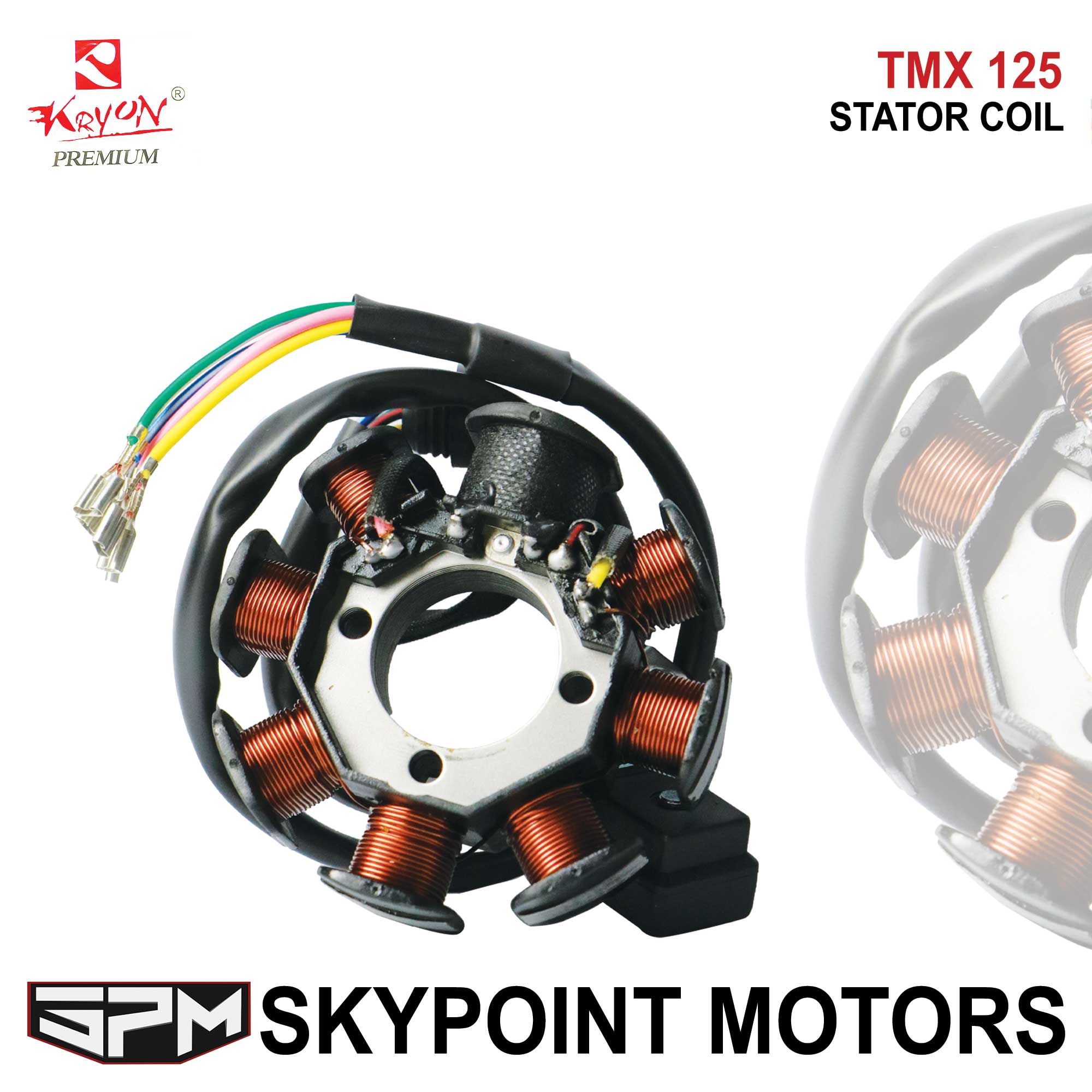KRYON STATOR COIL TMX 125 FOR MOTORCYCLE (9119-067) | Lazada PH