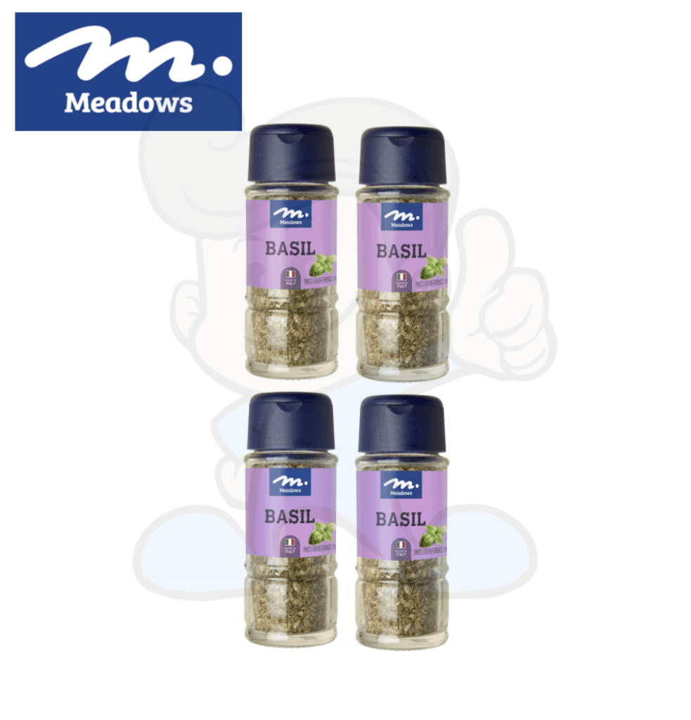 Meadows Basil Leaves (4 x 10g) | Lazada PH