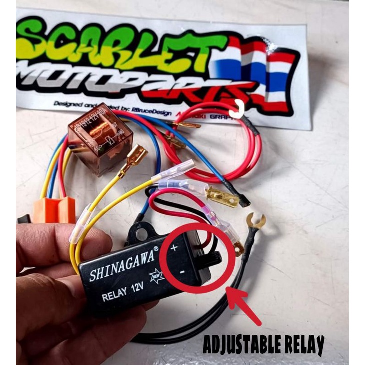 RAPID BACKFIRE ADJUSTABLE RELAY SET | Lazada PH