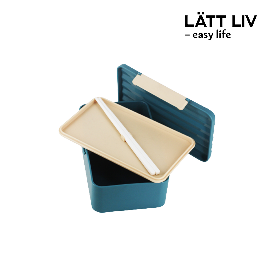 LATT LIV Simple Wave Bento Lunch Box | Lazada PH