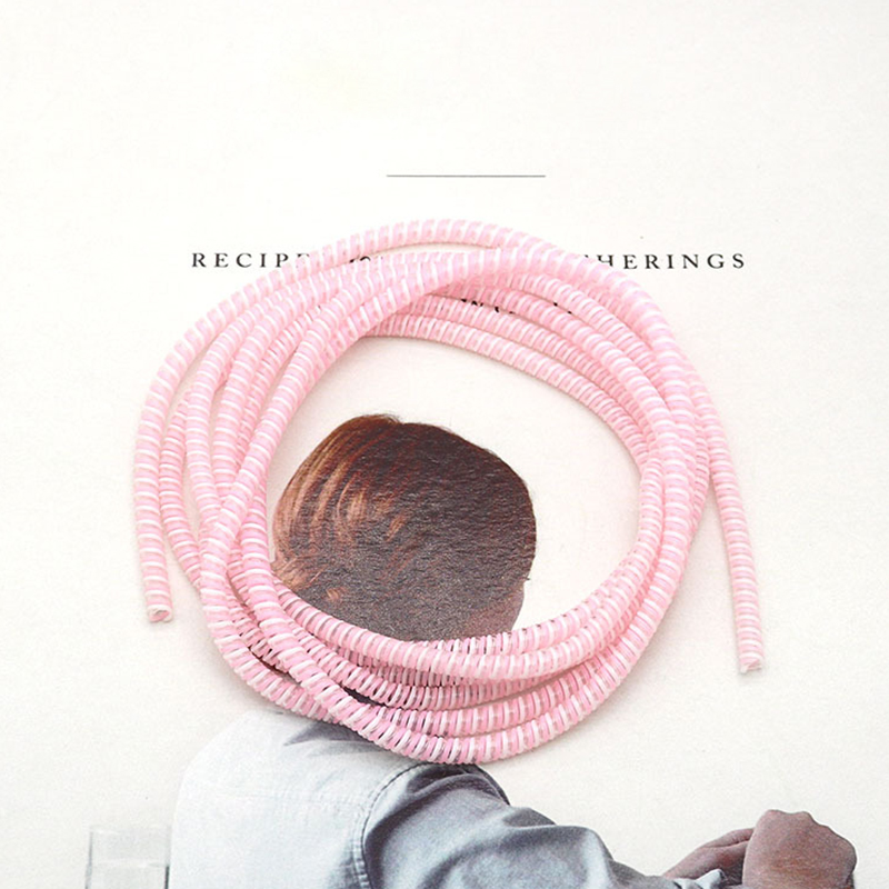 Spiral Headphone Cable Protective Sleeve Winding Charger Protection ...