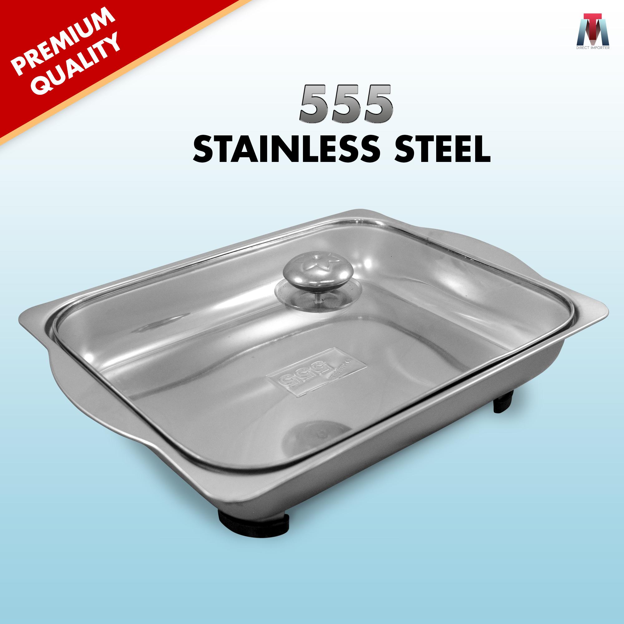 Food Warmer Rectangular Tray Stainless for Catering, Serving , Events ...