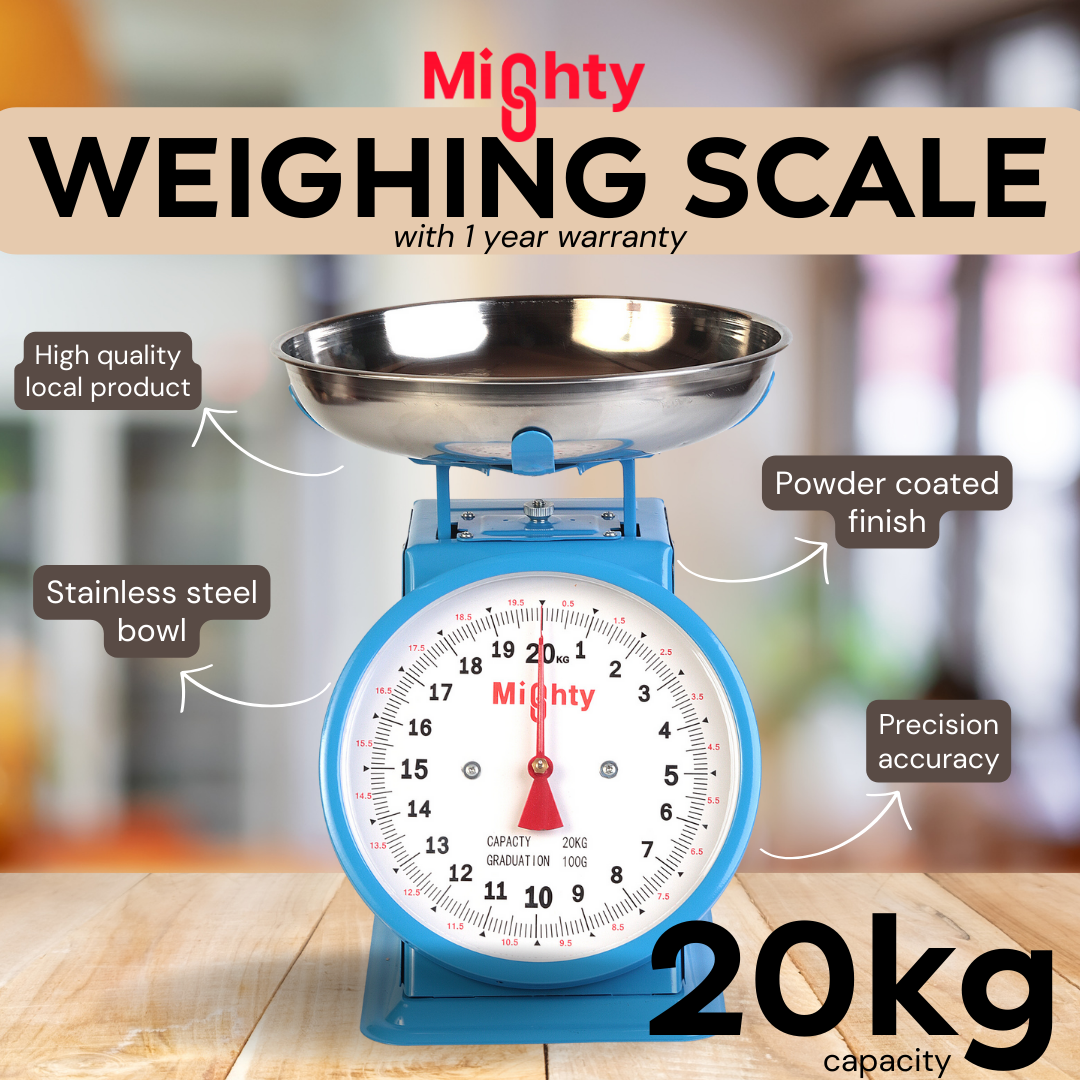 [Mighty] Weighing Scale 20 kilograms / Timbangan 20 kilo / Bowl Type ...