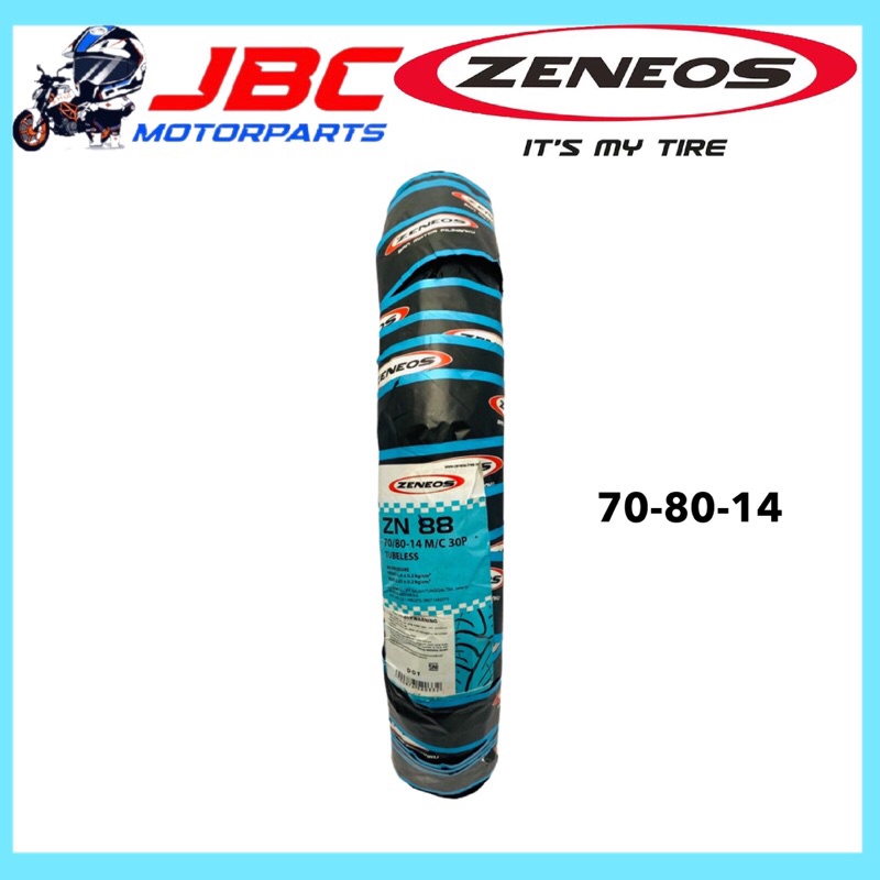 Zeneos ZN88 Motorcycle Tire Gulong 14 Rim 17 Rim | Lazada PH