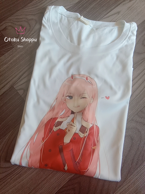 Zero Two Wink Anime Shirt | | hellocollectioncod | Lazada PH