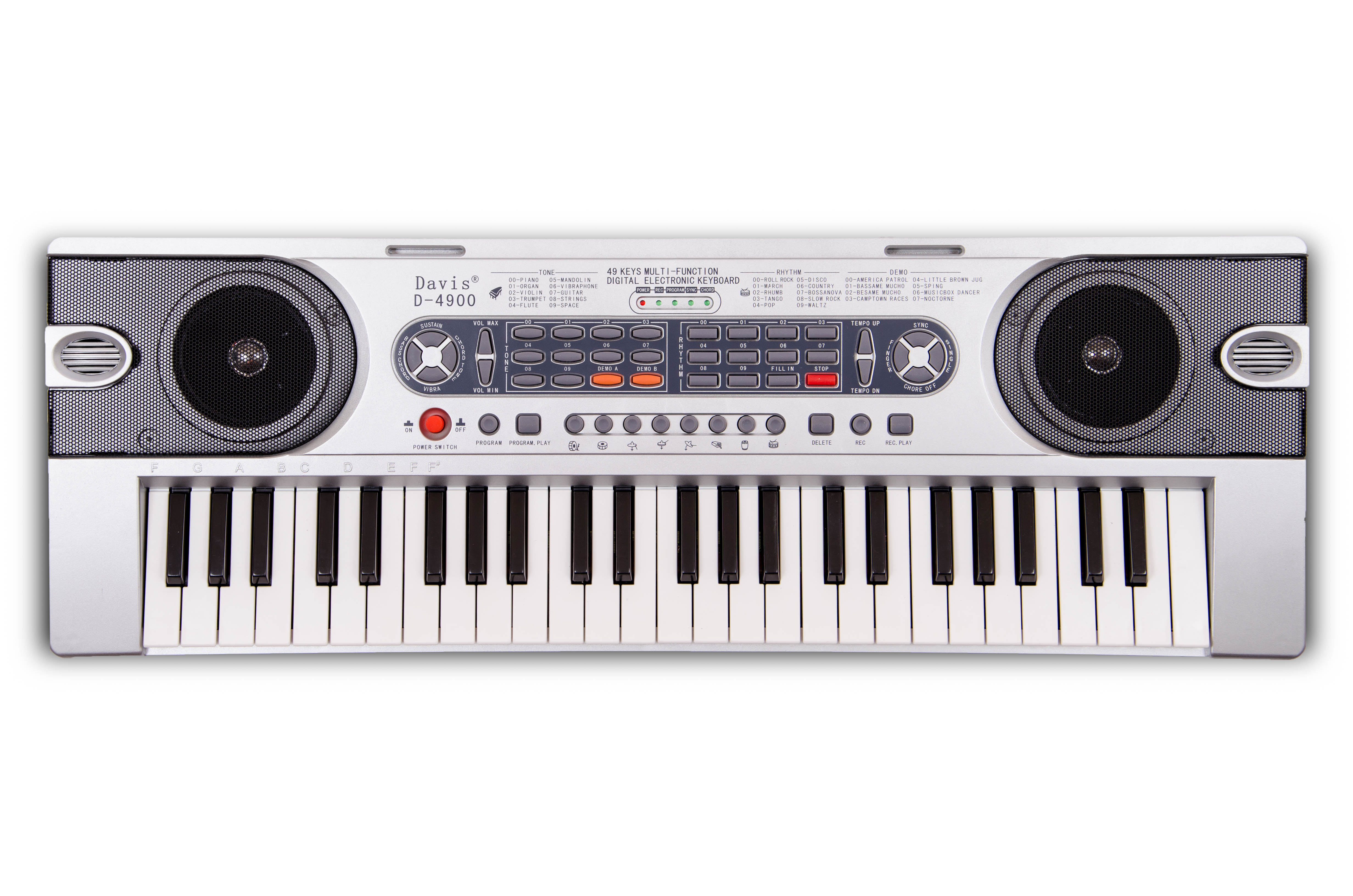 DAVIS KEYBOARD D-4900（w/ songboook, adoptor, chord stand, etc.) | Lazada PH