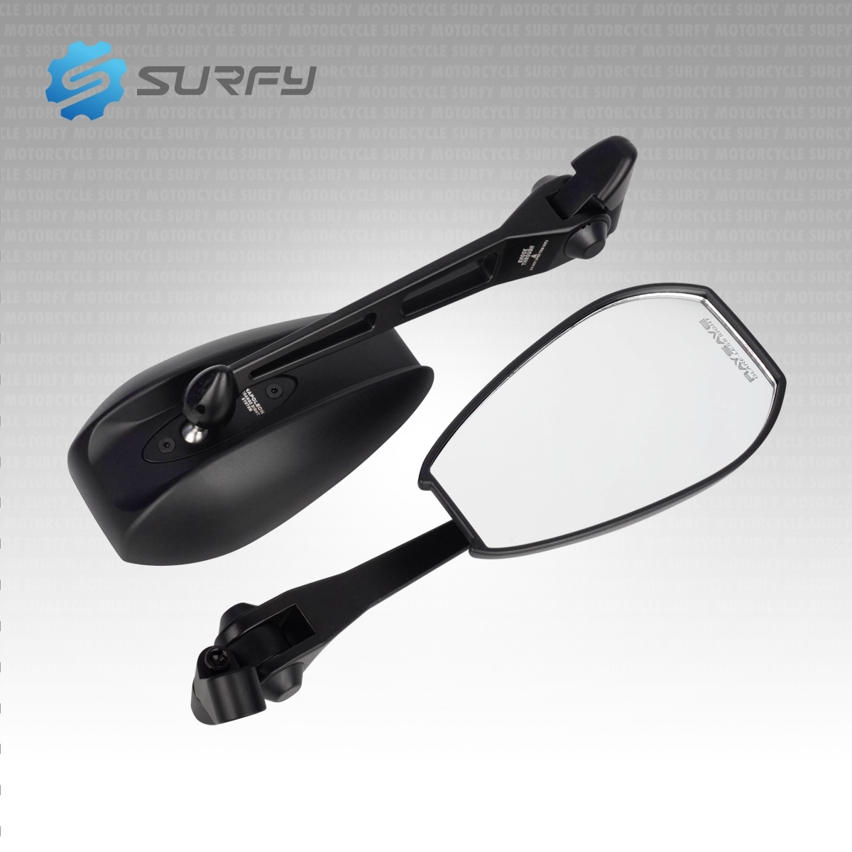 Street King Side Mirror v1 Plus 22cm Longer Stem 10*17cm Bigger Mirror ...