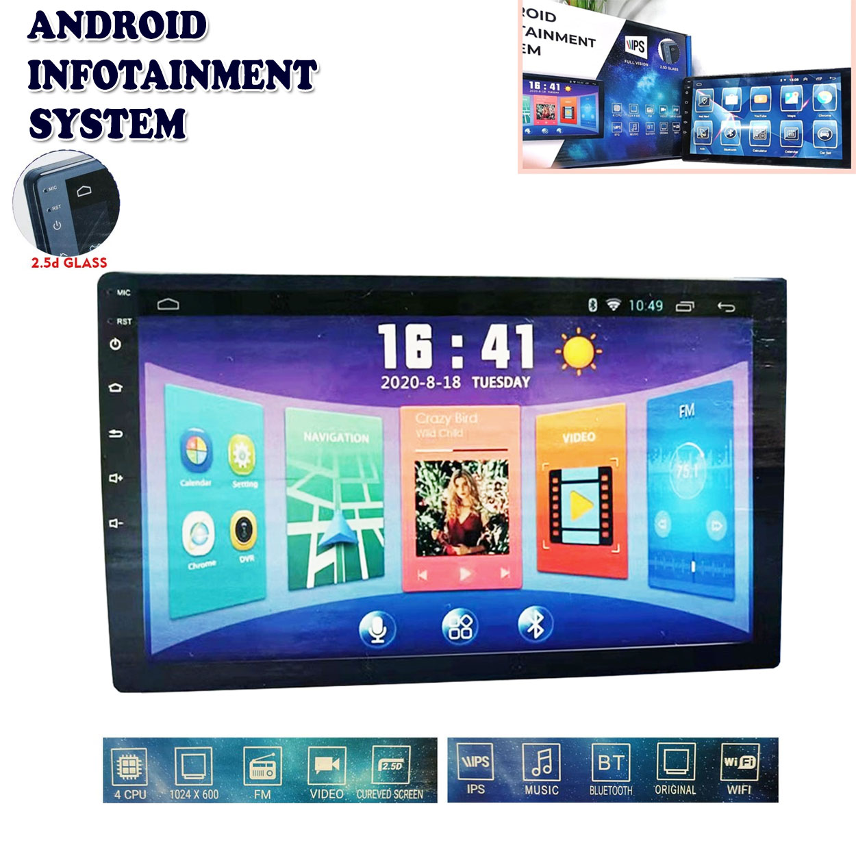 9 inch Car Stereo Head Unit Android Infotainment system | Lazada PH