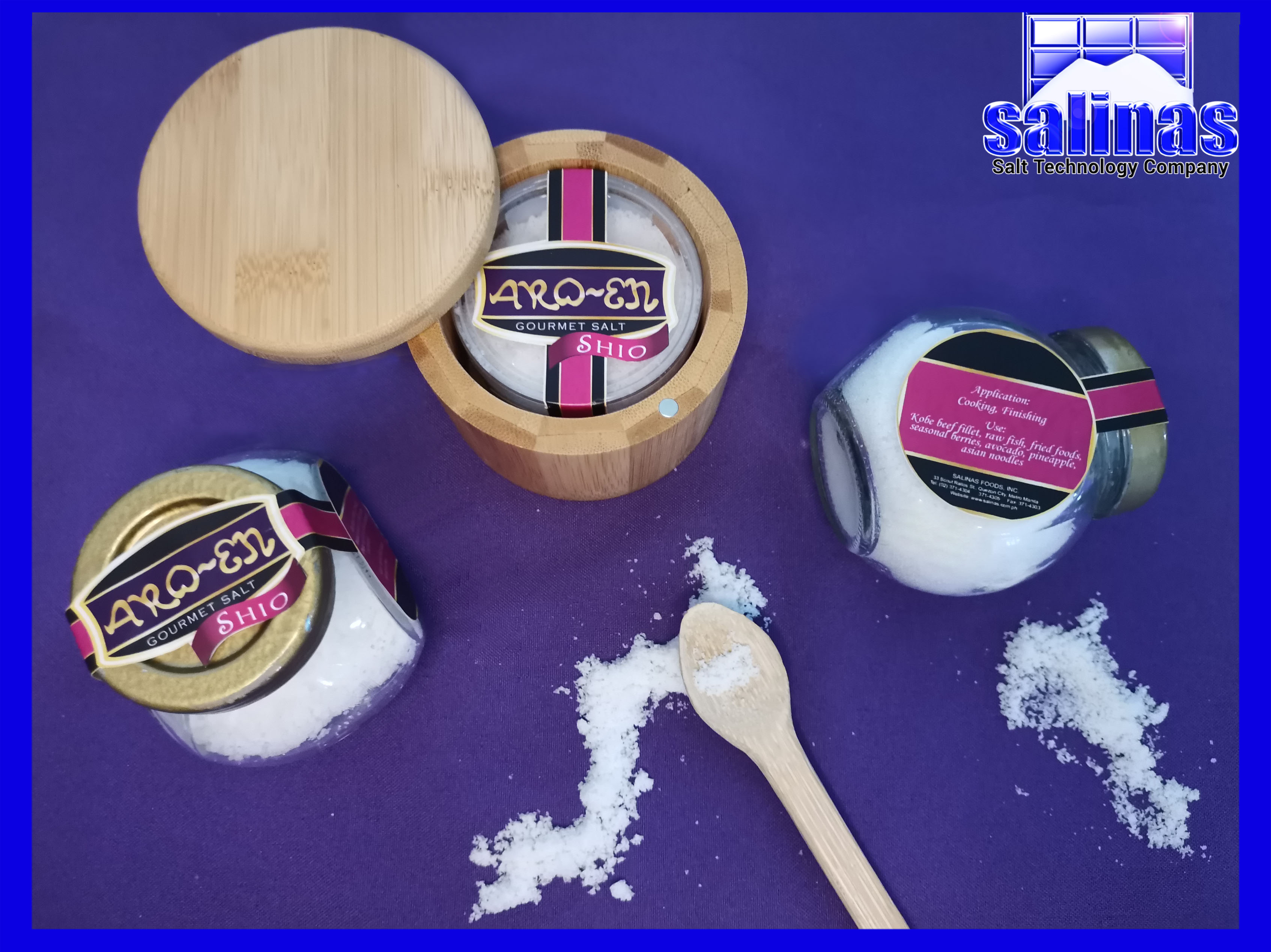 Aro-En Gourmet Salt 100g (Shio salt) in Glass | Lazada PH