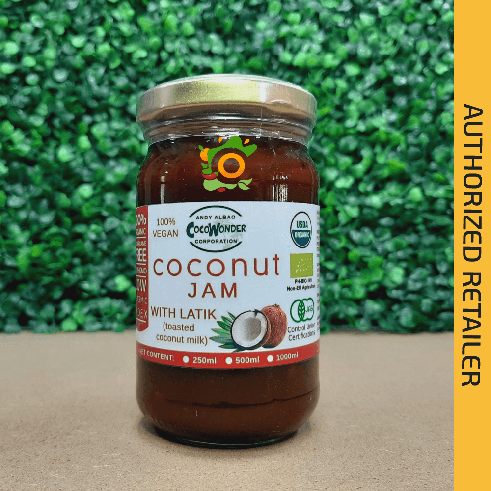 CocoWonder Organic Coconut Jam with Latik 250g | Vegan | Lazada PH