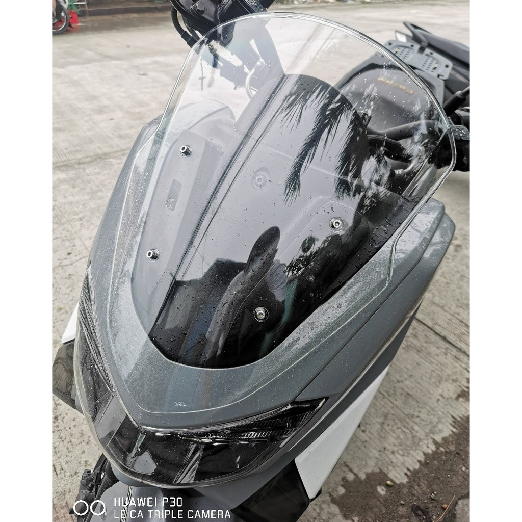 NMAX V1 V2 DS4 BM Visor Windshield w FREE Thai Stickers 2019 2020 2021 ...