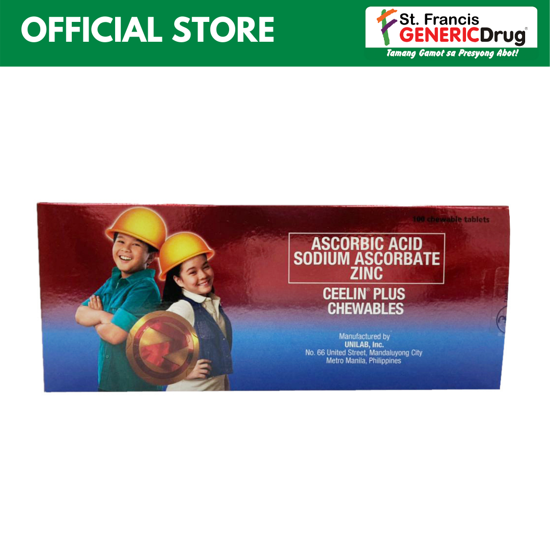 Ascorbic Acid + Zinc (Ceelin® Plus) Chewables by 10s | Lazada PH