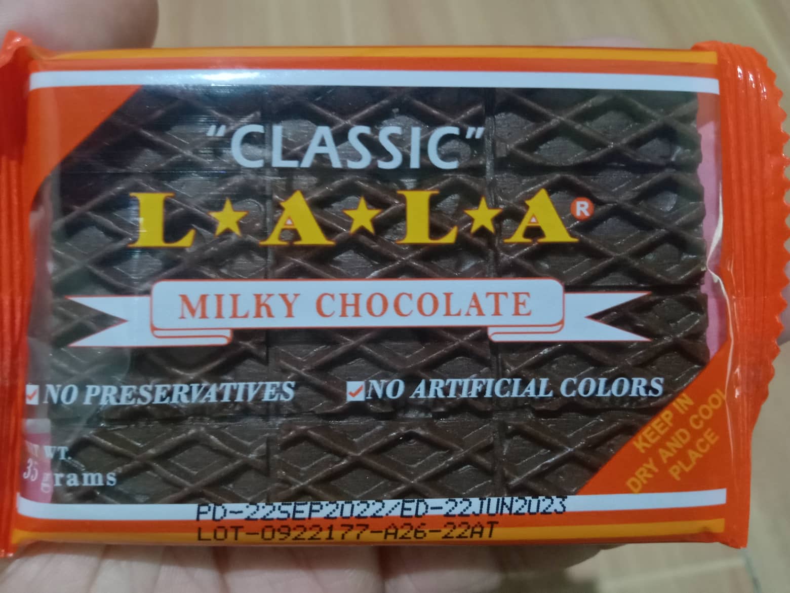 Lala Classic Milky Chocolate 10 packs 350 grams | Lazada PH