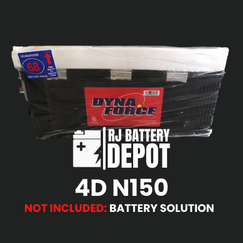 DYNA FORCE 4D / N150L LOW MAINTENANCE (Not included: BATTERY SOLUTION ...