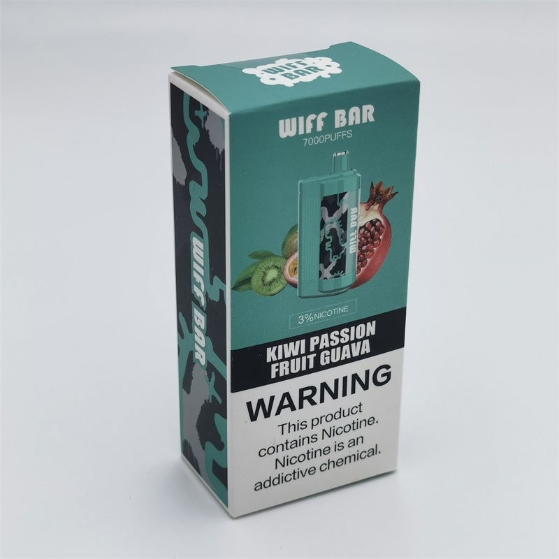 VAPE WIFF BAR Disposable Rechargeable up to 7000 Puffs Plus Vape 550mAh ...