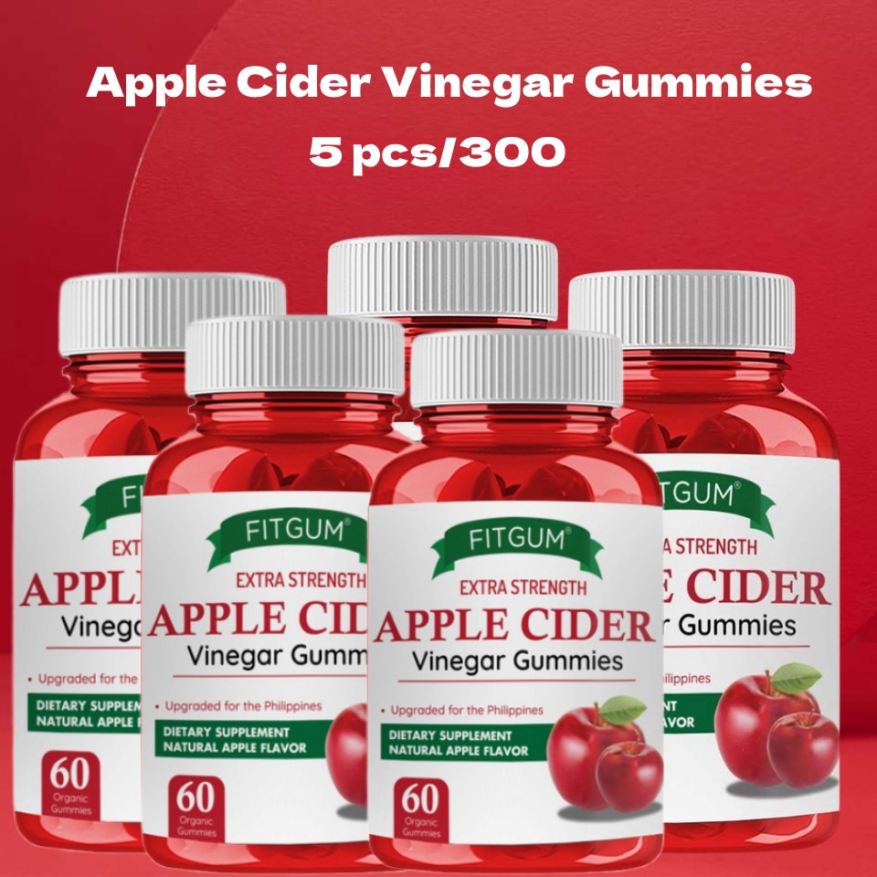 （Buy 2 take 3）Apple Cider Vinegar Gummies Fitgum Original With Collagen ...