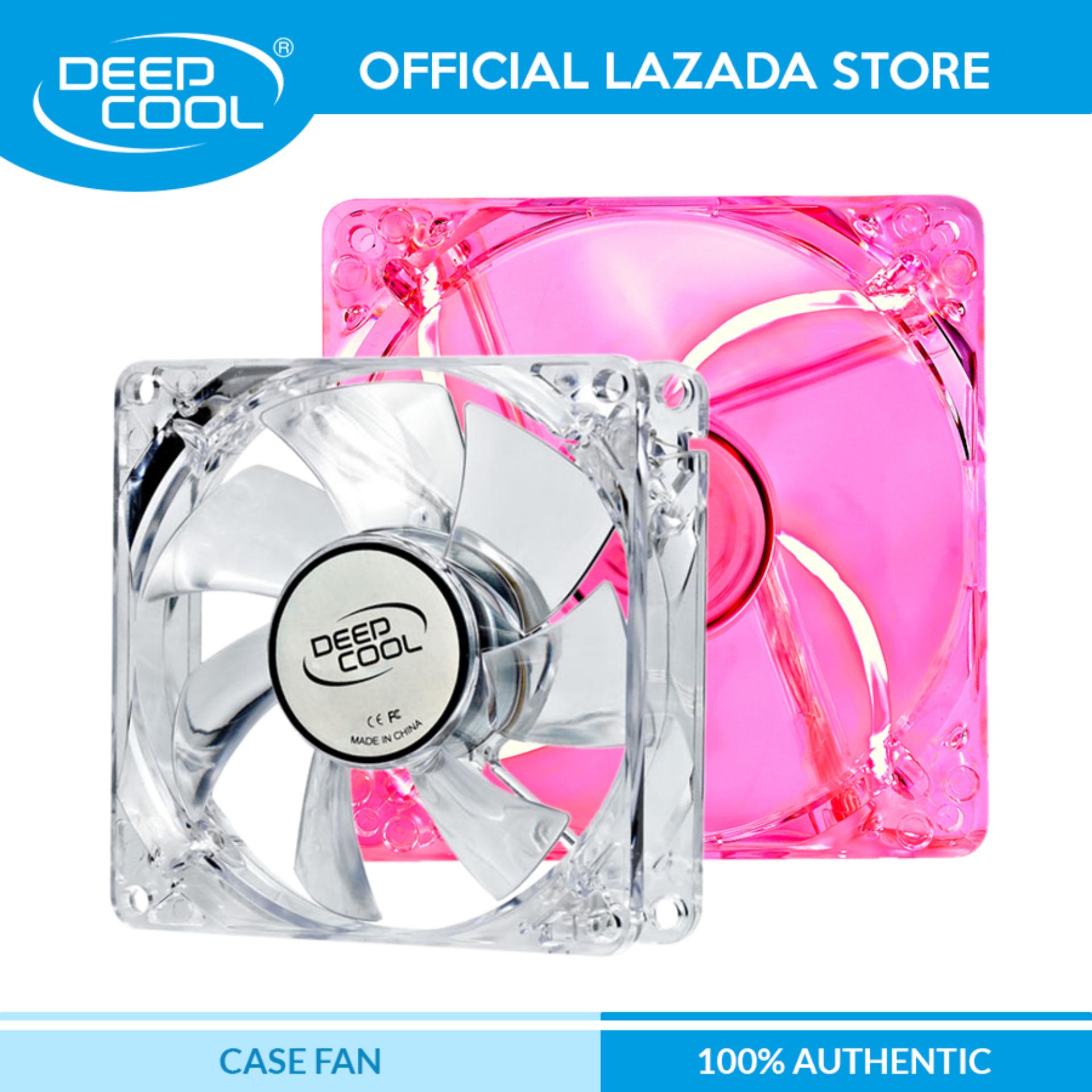 Deepcool XFAN 120mm L/R Transparent fan frame with Red Led Fan, Deep ...