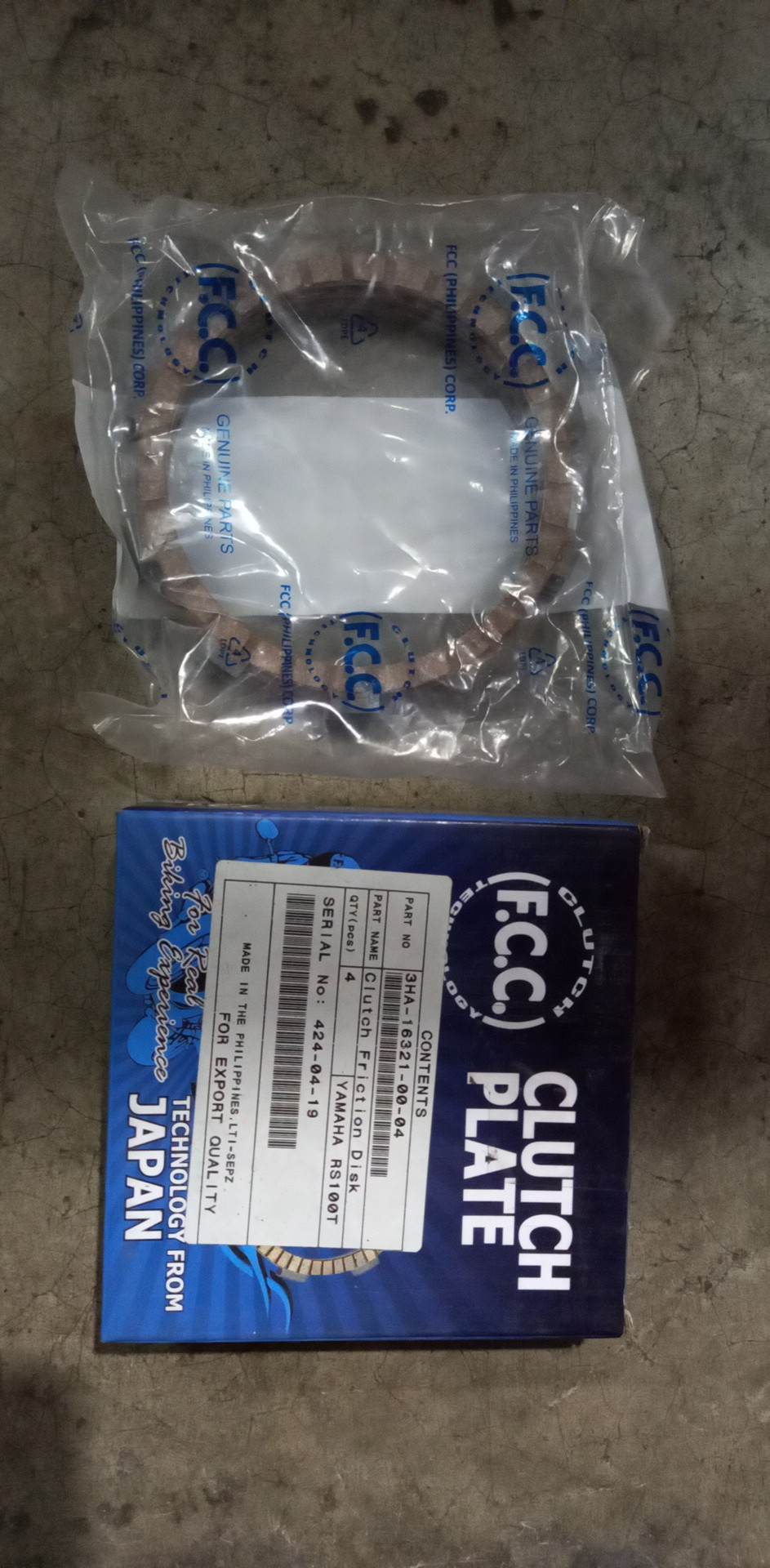 FCC CLUTCH PLATE for Motorcycle | Lazada PH