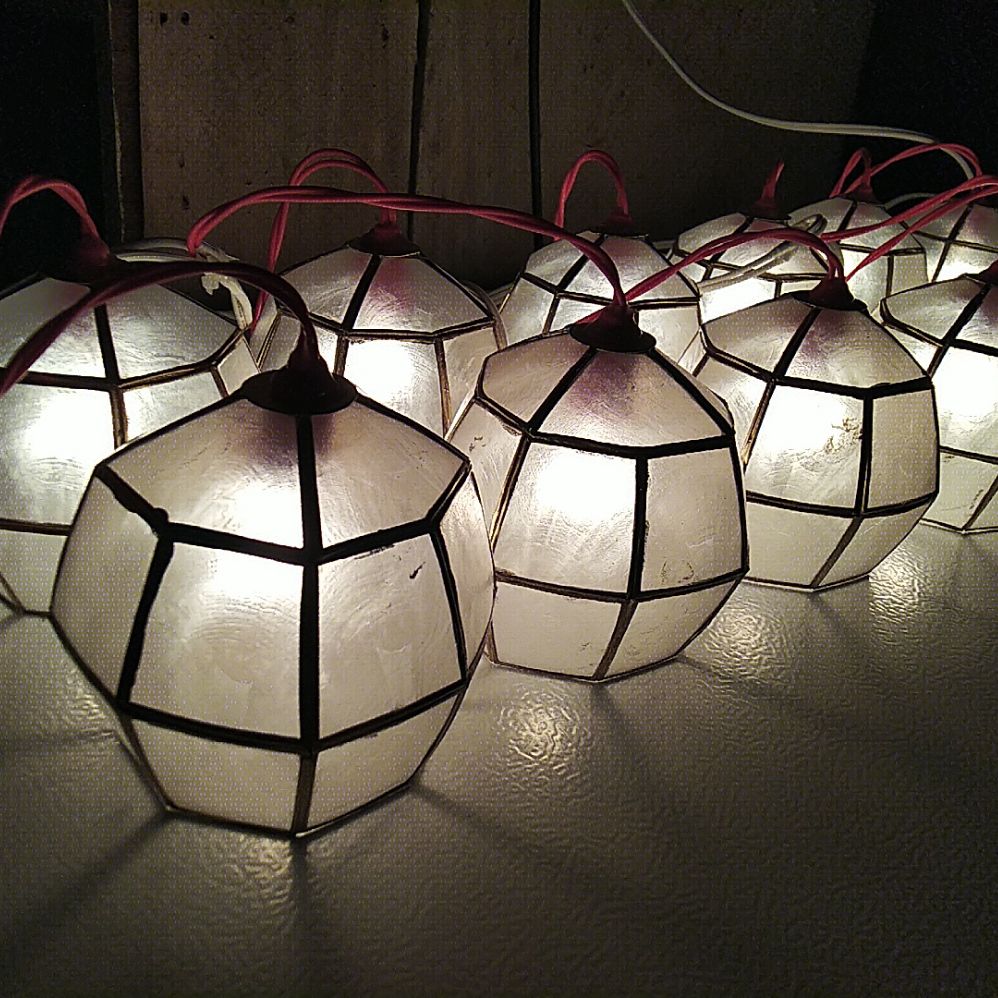 authentic capiz ball 2 ( extra small ) set of 12 | Lazada PH