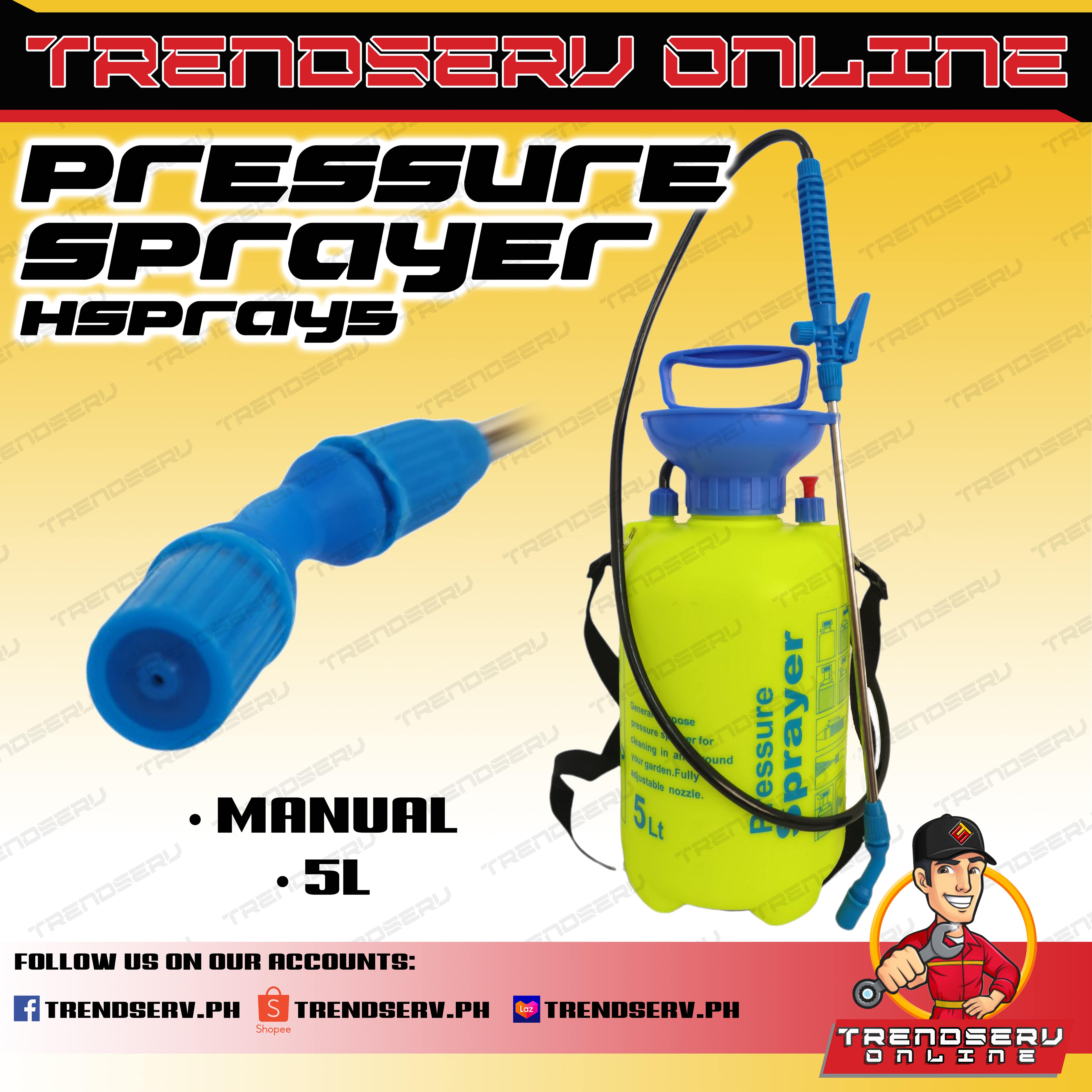 Garden Pressure Sprayer 5 liter DISENFECTANT *PSPRAY5L *MEGATOOLS ...