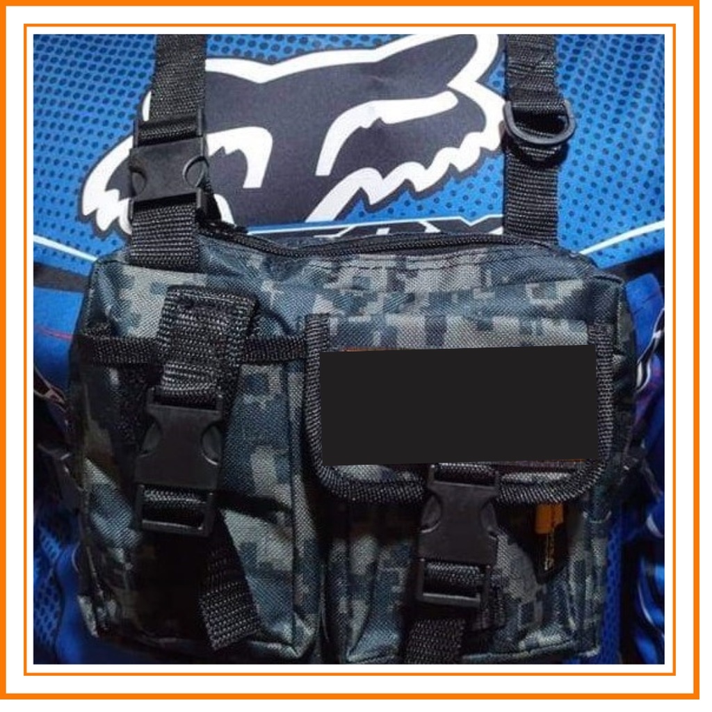 Small Size Cross and Chest Bag Rig Body Front Bag Riders Bag | Lazada PH