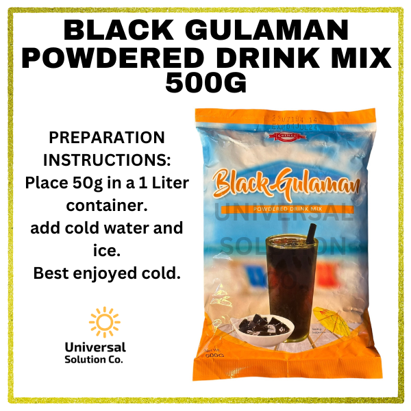CHEMAG BLACK GULAMAN POWDERED DRINK MIX 500G | Lazada PH