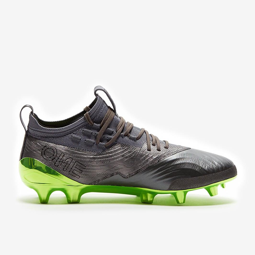 PUMA One 19.1 Limited Edition FG/AG Aged Silver /Charcoal Grey /Fizzy ...