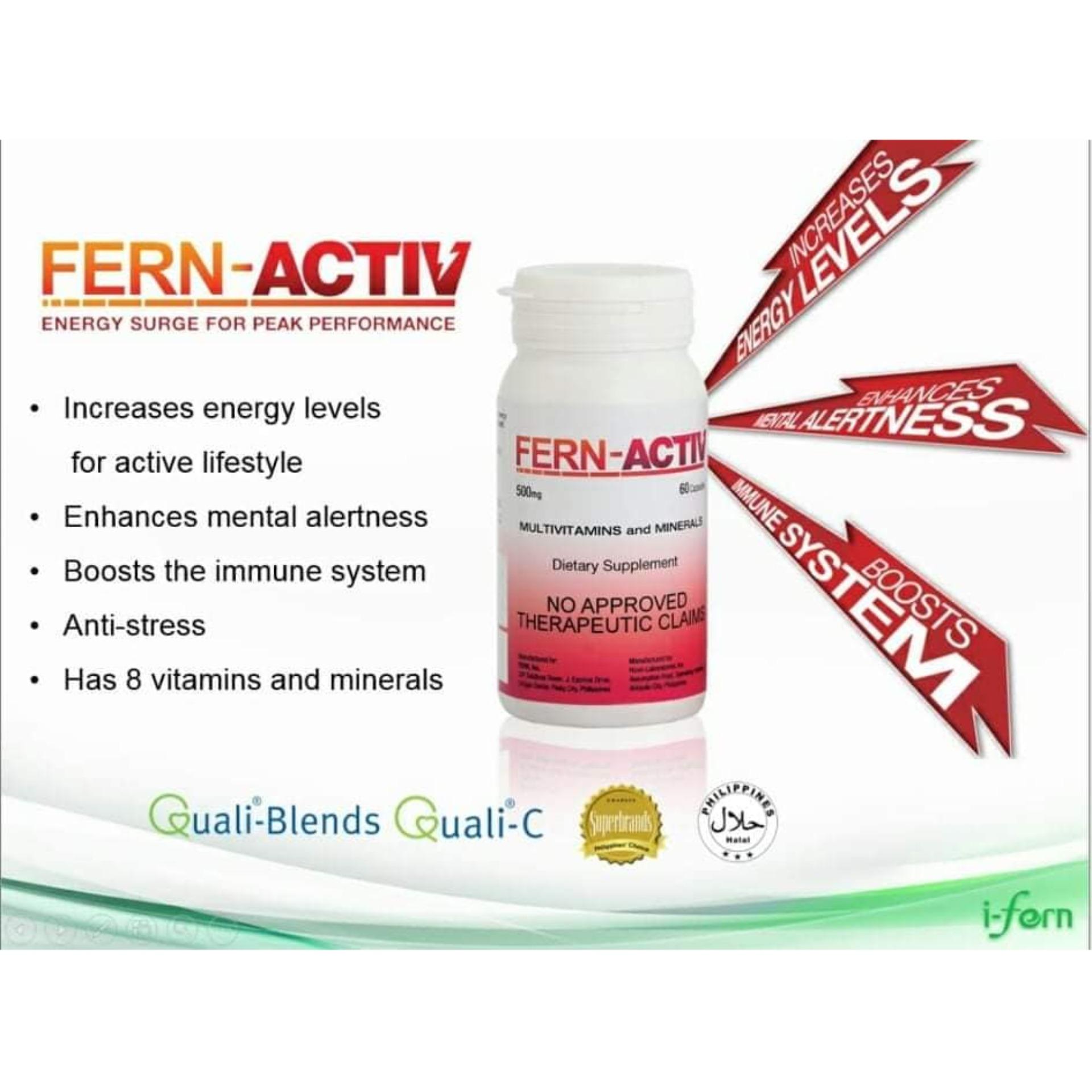 IFERN Fern Activ 60 Capsules [ 1 BOTTLE ] - CatrionasCollection | Lazada PH