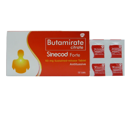 Sinecod Forte 50 mg 100 Tablets (DRY COUGH,MAKATING LALAMUNAN) | Lazada PH