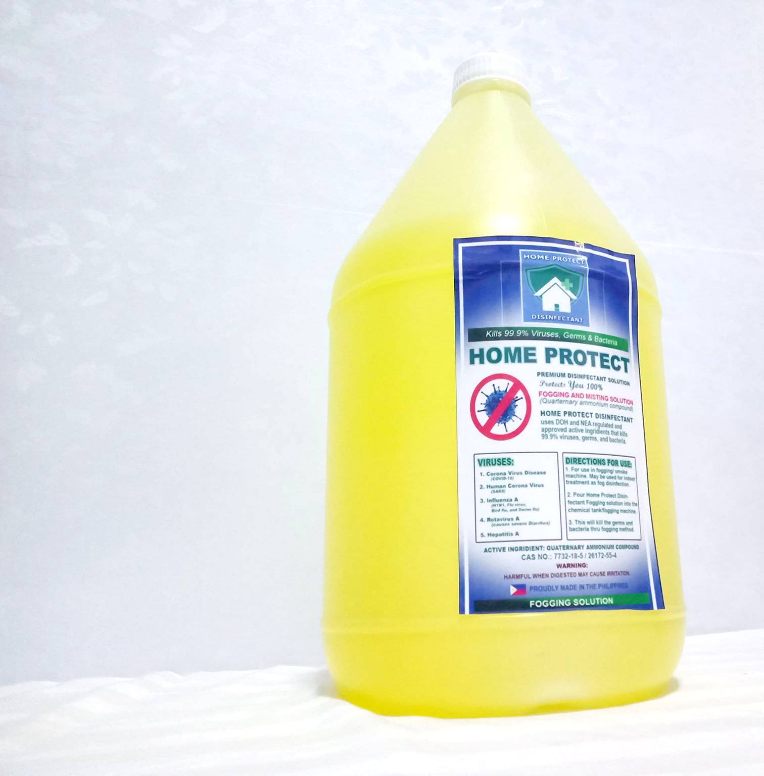 fogging solution for COVID Large 1 gallon disinfectant antibacterial ...