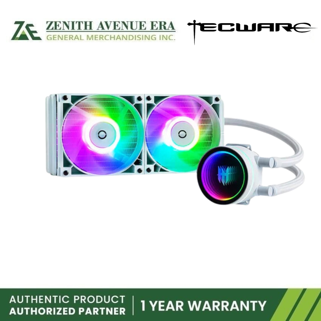 Tecware Mirage 240 ARGB AIO Liquid CPU Cooler Black,White | Lazada PH