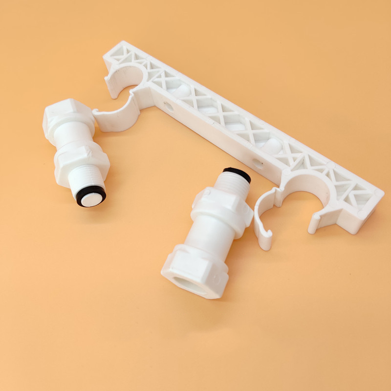 PPR positioner double PPR water pipe shower faucet wall fixer 15cm ...