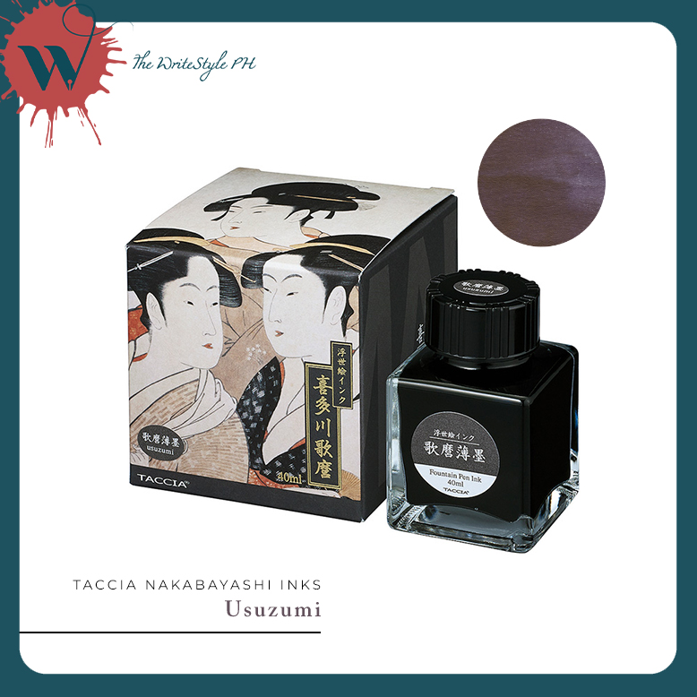 Taccia Nakabayashi Ukiyo-e Collection (40ml)Fountain Pen Ink | Lazada PH
