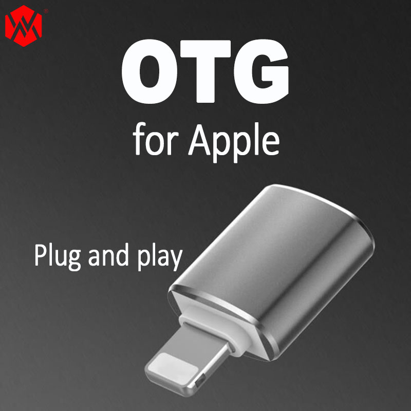 WM-010 apple otg Lightning OTG adapter for IP adapter For iPad ios for ...