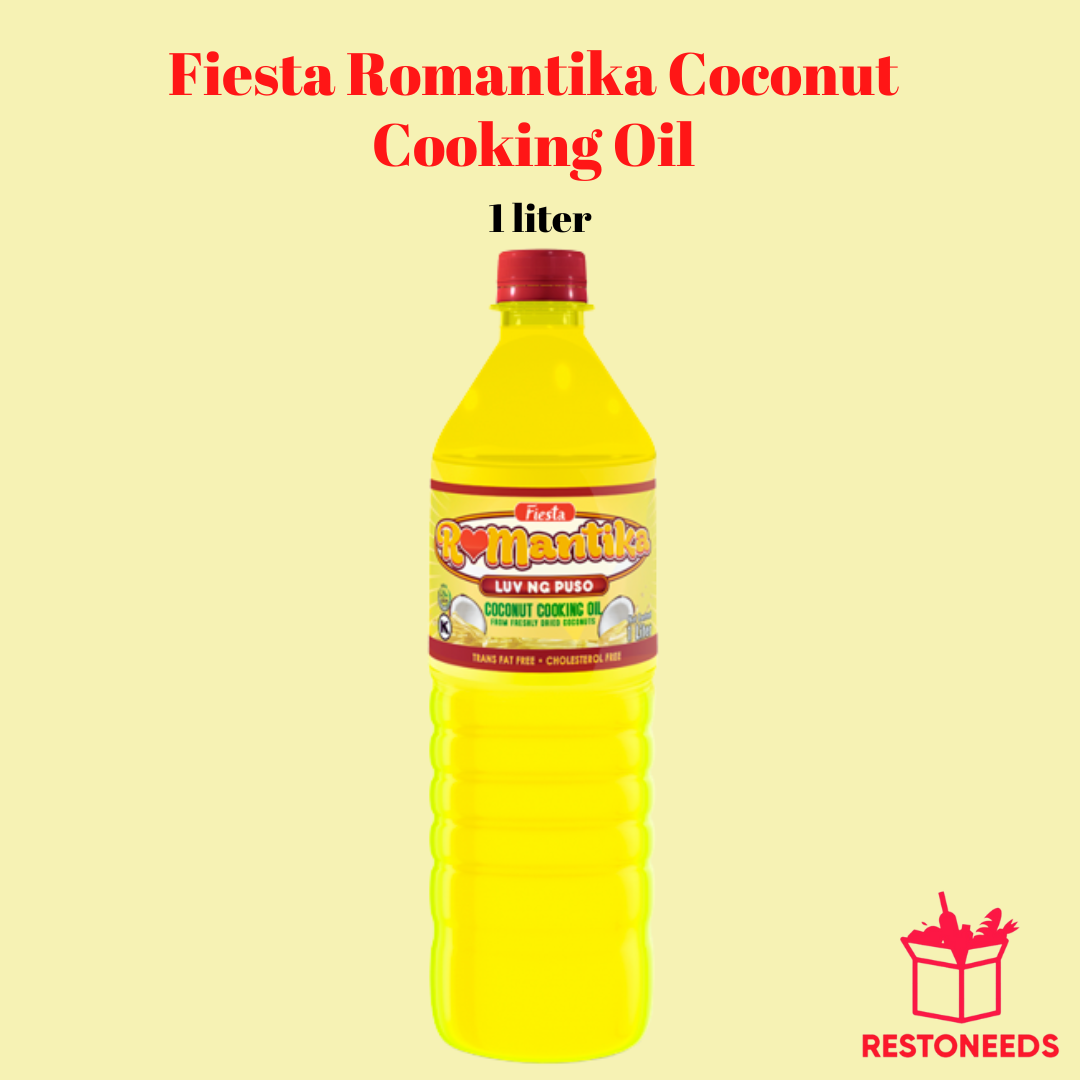 Fiesta Romantika Coconut Cooking Oil 1 liter | Lazada PH