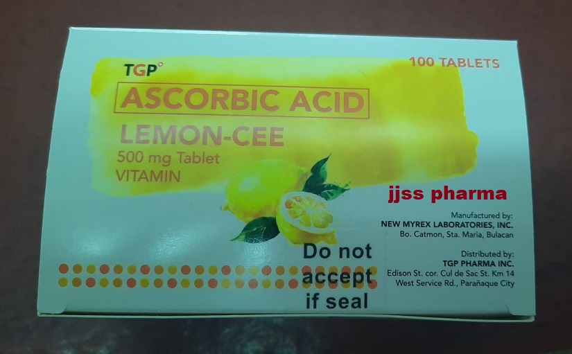 Lemoncee Ascorbic Acid 500mg 100 tablets | Lazada PH