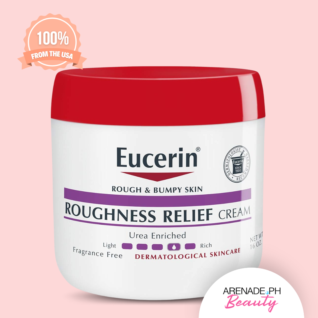 Eucerin Roughness Relief Cream for Rough and Bumpy Skin, Urea Enriched ...