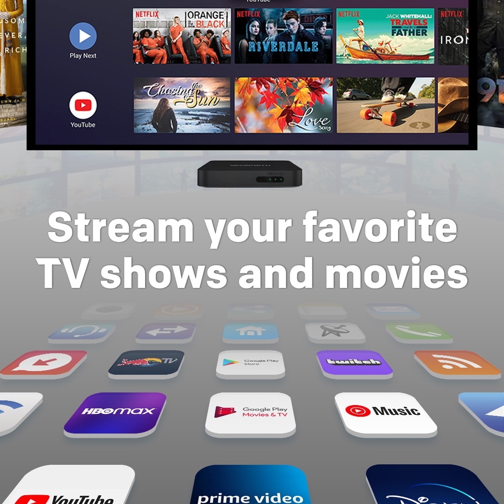 SKYWORTH Android Tv Box [Leap-S1] 2g 8g 4k Ultra HD 10.0 Wifi/Lan Netflix Youtube Bluetooth ...