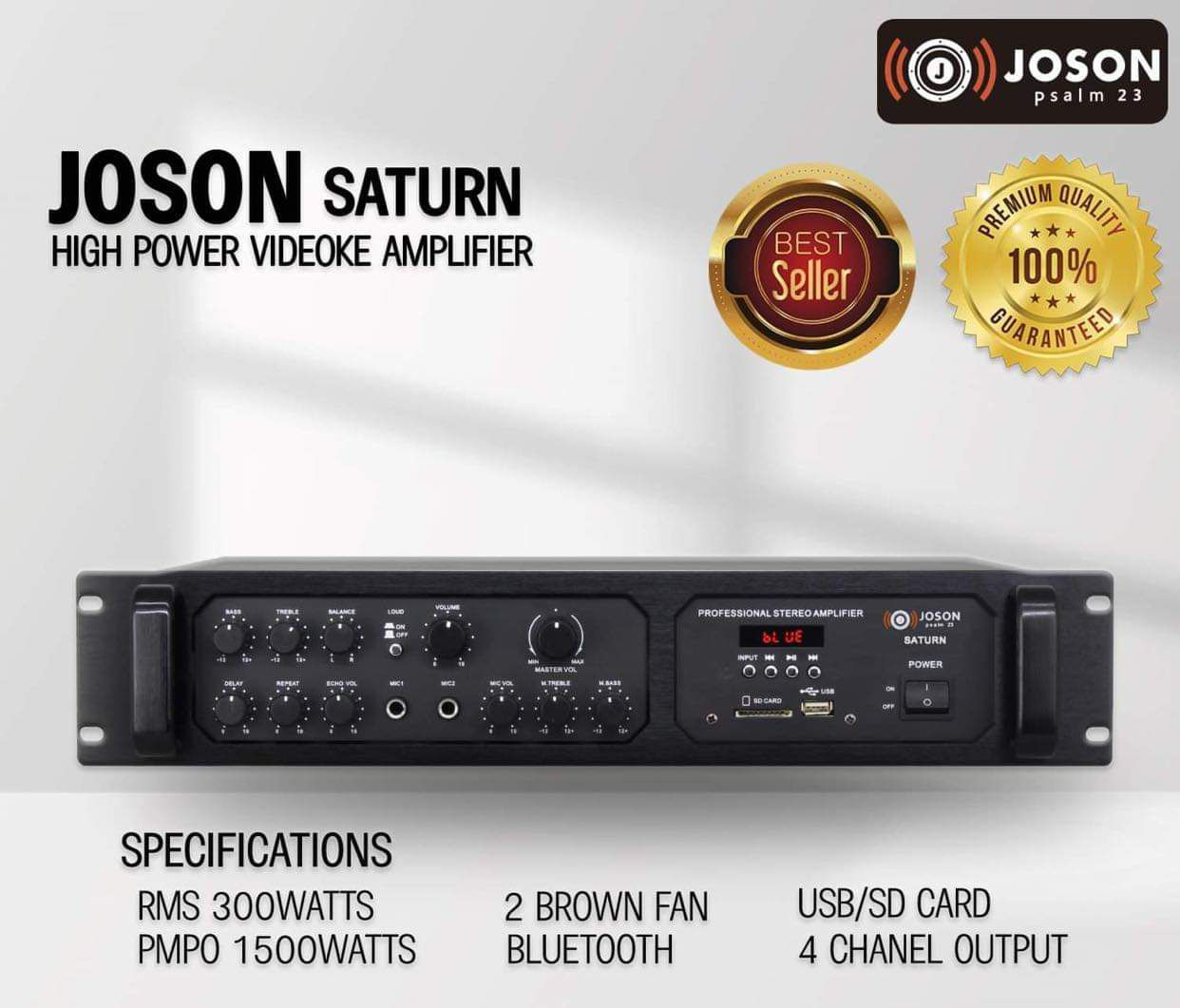 Joson Saturn (Professional Integrated Amplifier) 1500WATTS | Lazada PH