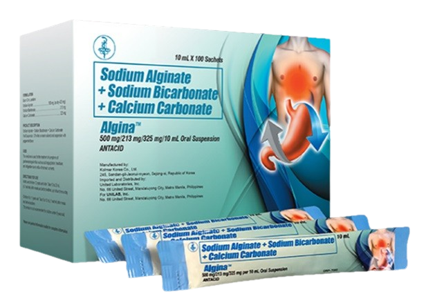 Algina Oral Suspension Antacid Sachet l 5 & 10 Sachets l Exp Date: Aug ...