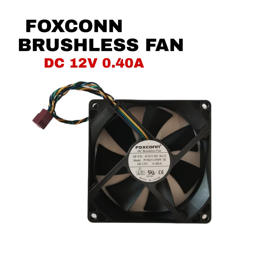 Original Foxconn PV902512PSPF DC Fan 12V dc 0.40A 4-wire PWM fan Semi High Speed Blower Fan ...