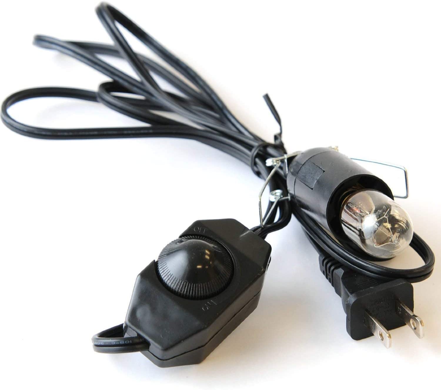 SALT LAMP E14 DIMMER CONTROL SWITCH POWER CABLE CORD SOCKET US PLUG ...