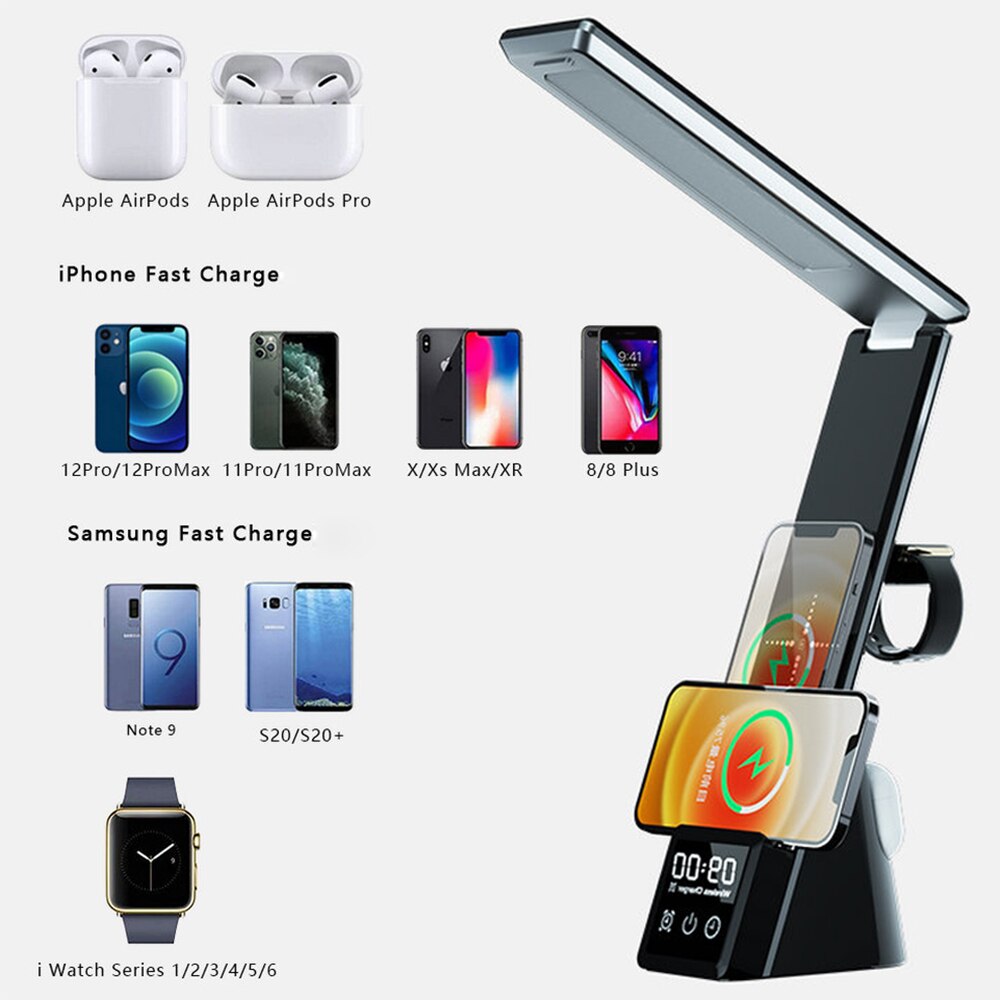 3 in 1 Wireless Charger for 1phone 13 12 11 XS Mini Pro Max 1Watch A1r ...