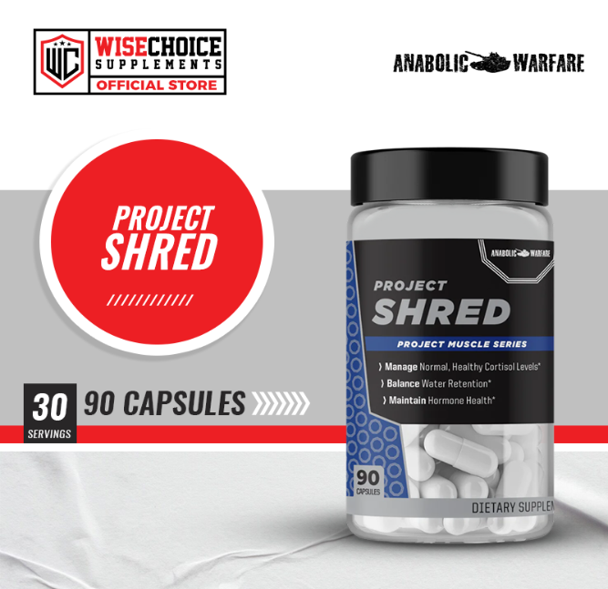 ANABOLIC WARFARE PROJECT SHRED 90 CAPSULES | Lazada PH