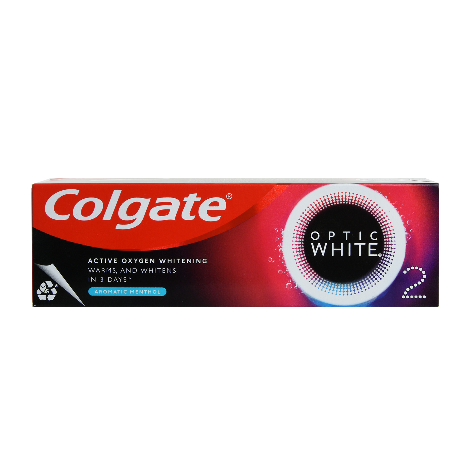 COLGATE Optic White O2 Aromatic Menthol 85g | Lazada PH