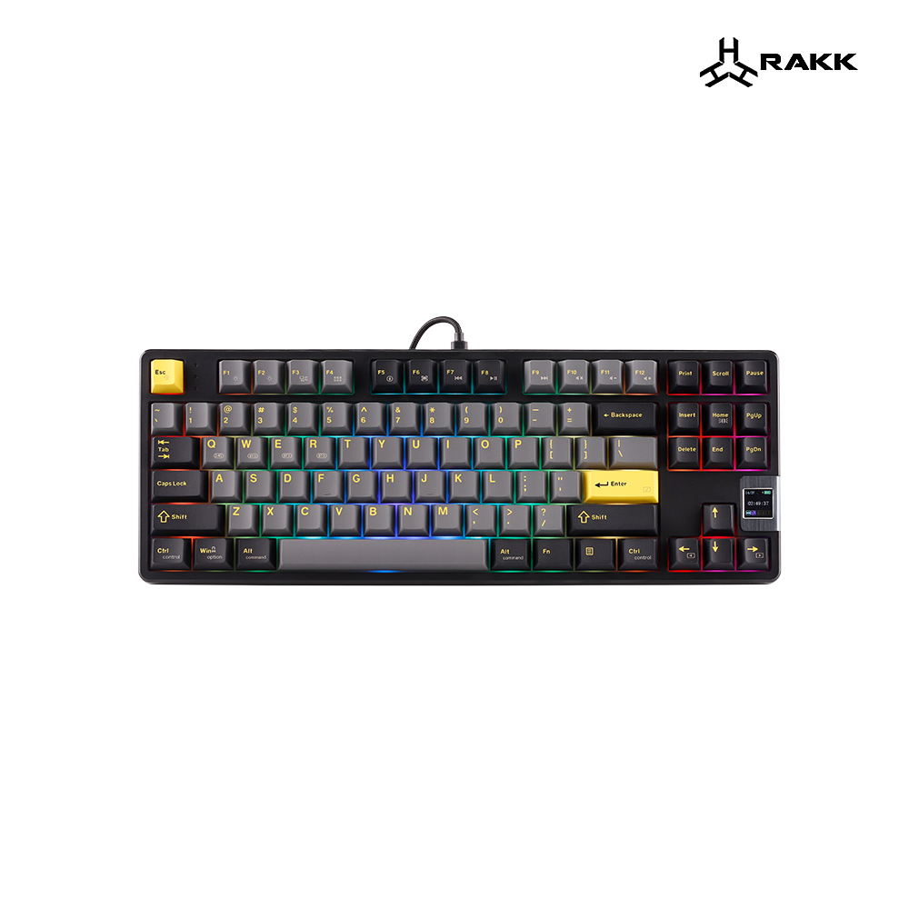 RAKK LAM-ANG PRO MAX Fully Keyboard / Barebone Trimode 87 Keycaps ...