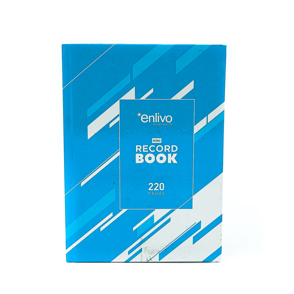 Record Book Mini Enlivo Brand, Mini Record Book 220 Pages | Lazada PH