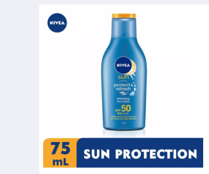 Original NIVEA Sunblock 75ml SUN Protect Refresh or SUN Protect ...