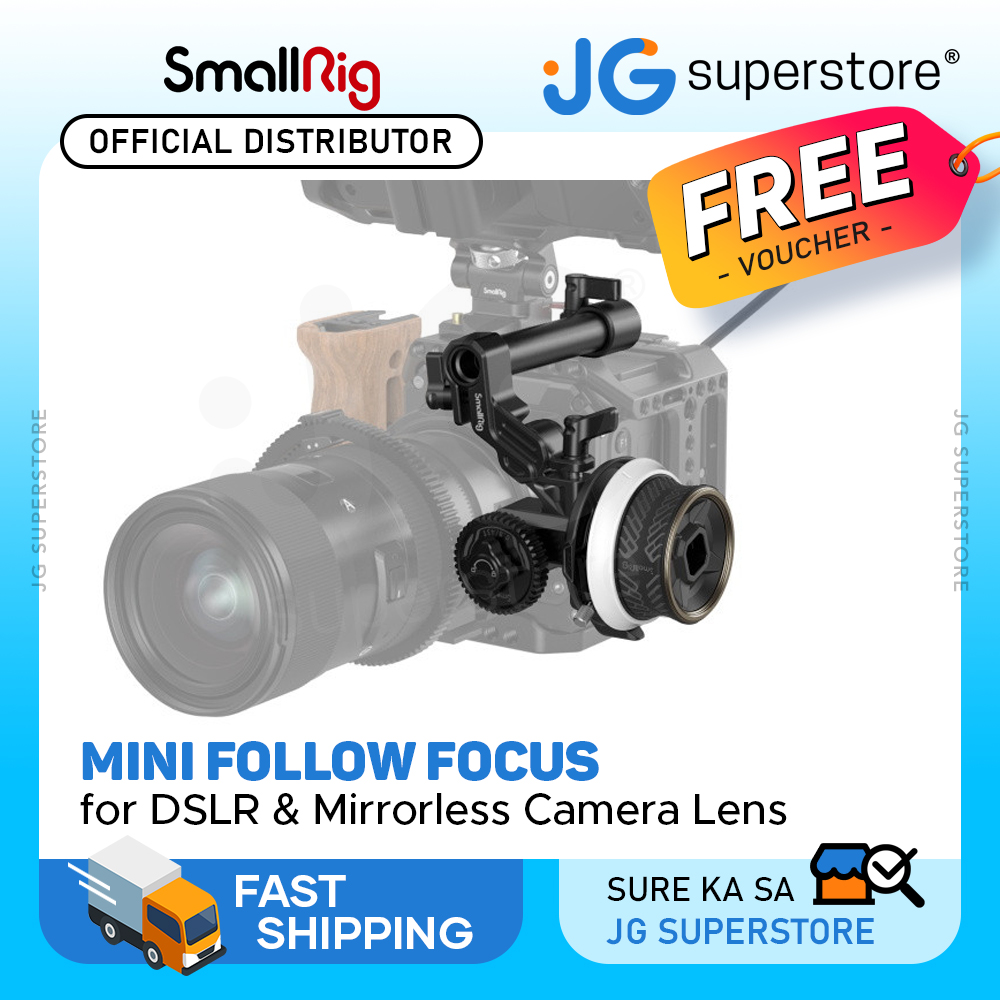 SmallRig Lightweight and Adjustable Mini Follow Focus 3010C | JG ...